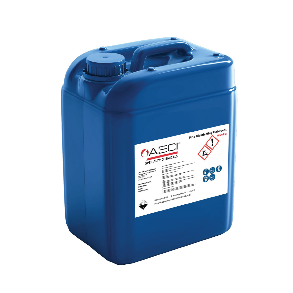 Surface Detergent/Disinfectant Non-Alcohol (QAC) Pine – AECI ONe